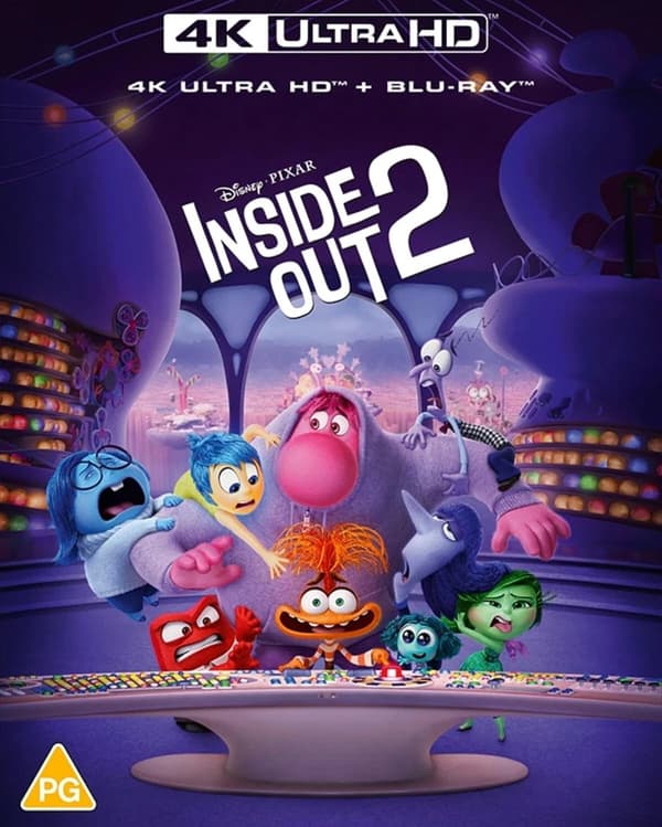 INSIDE OUT PART 2 4K UHD ULTRA HIGH DEFINITION SEQUEL DISNEY PIXAR ...