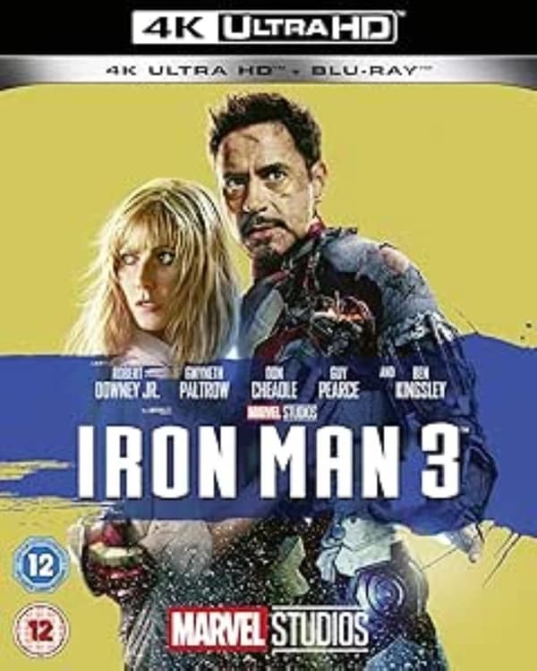 Iron Man Part 3 III 4K UHD Ultra High Definition Movie Film Robert Do ...
