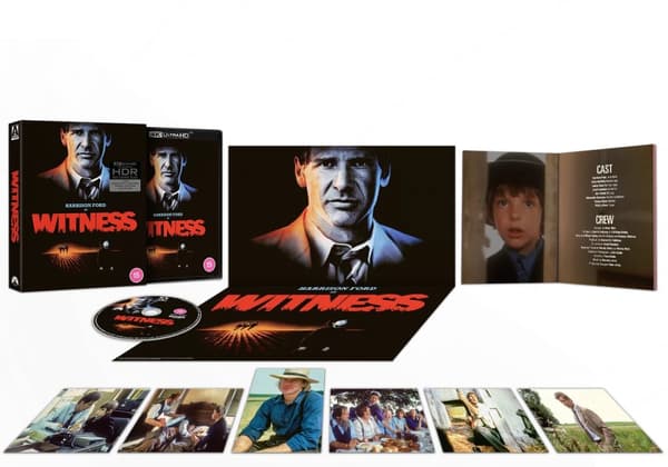 Witness Limited Edition (4K UHD Bluray) Las Haas Harrison Ford Kelly ...