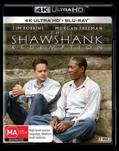SHAWSHANK REDEMPTION BD 4K UHD 4K UHD (Blu Ray) Region free Brand New | CDON