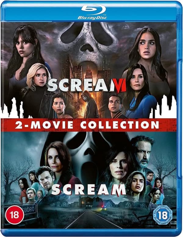 SCREAM PART 5 and 6 MOVIE FILM BLU RAY R2 preorder 10th jul Brand New | CDON