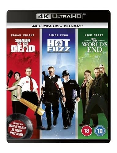 Shaun of the Dead/Hot Fuzz/The World's End DVD (2025) Simon Pegg, Wright (DIR) Brand New | CDON