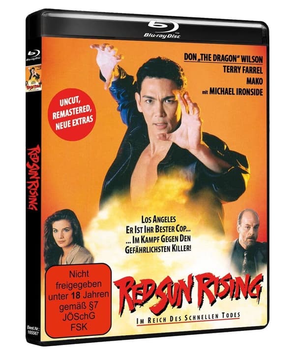 RED SUN RISING 1993 / UNCUT & REMASTERED / Don Wilson Region B Bluray ...