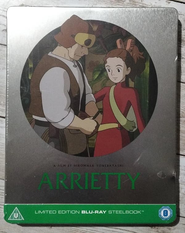 SLIGHTLY DAMAGED STUDIO GHIBLI ARRIETTY BLU RAY STEELBOOK Brand New | CDON