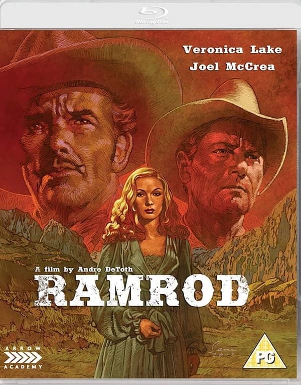 RAMROD Bluray Joel McCrea Veronica Lake Andre de Toth Movie Film R2 ...