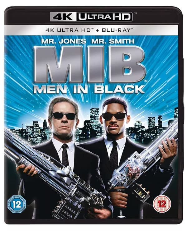 MIB Part 1 Will Smith Men In Black 4K UHD Ultra High Definition Movie ...