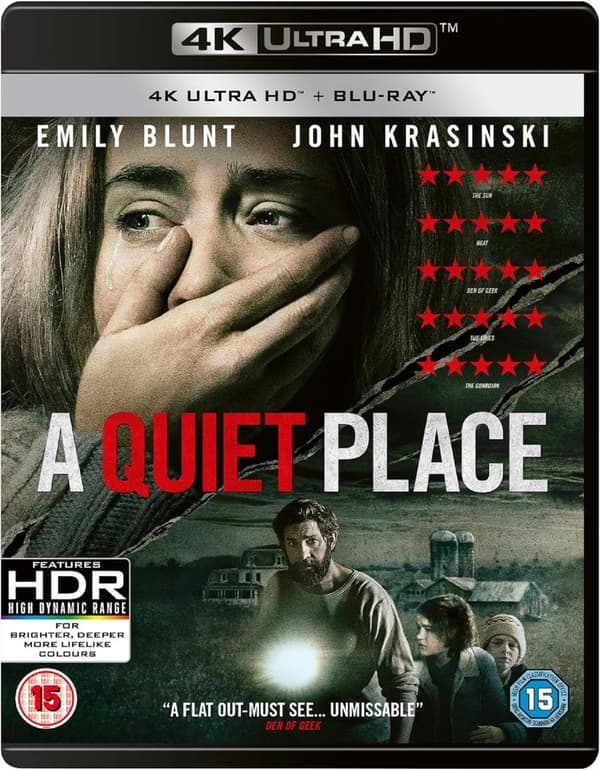 Emily Blunt, A Quiet Place 4K UHD Ultra High Definition Movie Film ...