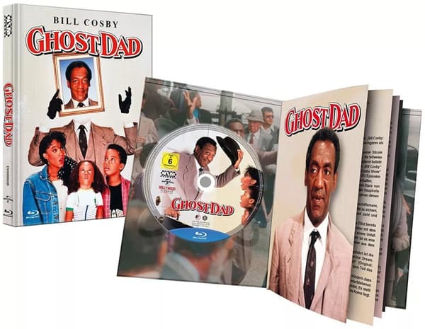 GHOST DAD 1990 / 2 Disc Mediabook / Bill Cosby Region B Blu Ray Brand ...