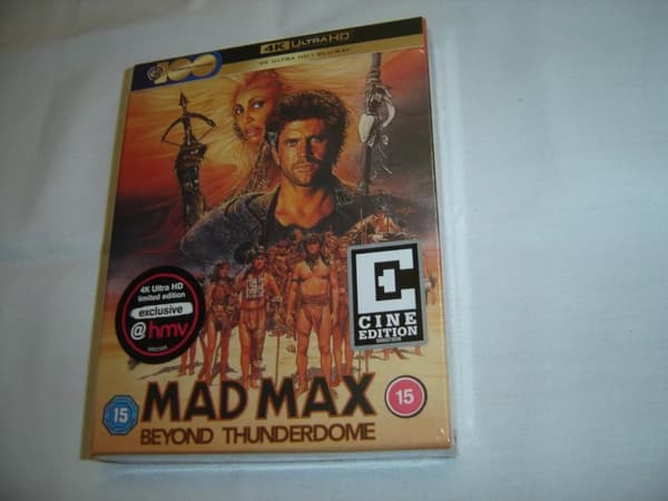 Mad Max Beyond Thunderdome Cine Collectors Edition 4K Bluray Brand New | CDON