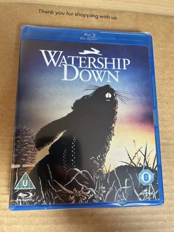 Watership Down (1978) animated film Rare Reg B Blu Ray Brand New | CDON