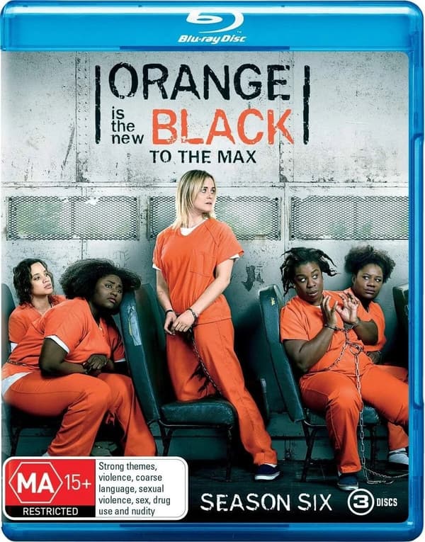 ORANGE IS THE BLACK COMPLETE SERIES 6 Bluray 6th Sixth Six Season Six Brand New | CDON
