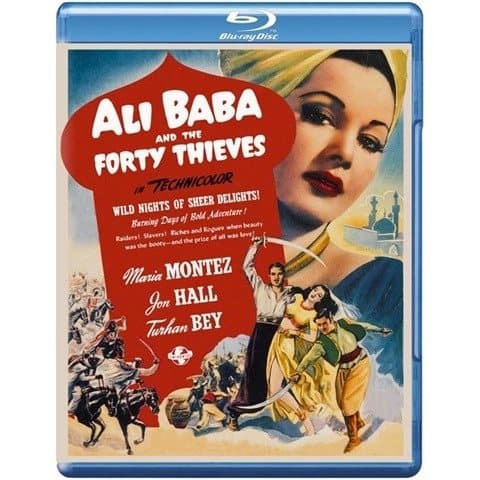ALI BABA & THE 40 THIEVES BLURAY Arthur Lubin Maria Montez Movie Film ...