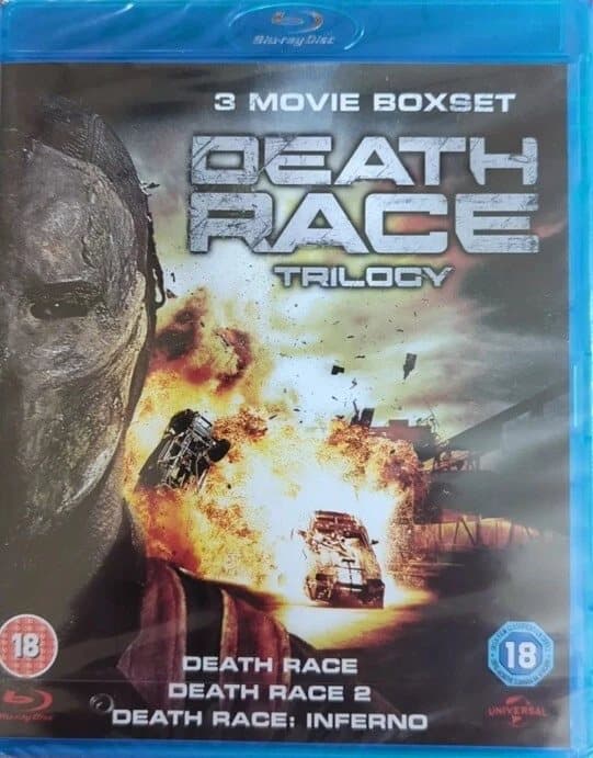 Death Race/Death Race 2/Death Race: Inferno Bluray (2013) Jason Statham ...