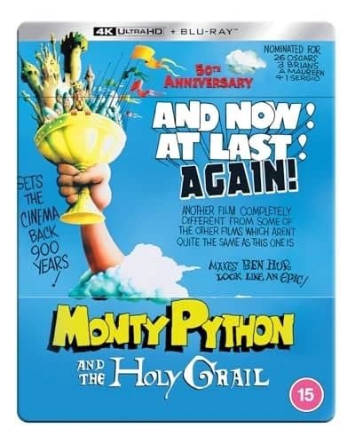MONTY PYTHON AND THE HOLY GRAIL UHD/BD SB 4K ULTRA HD Brand New | CDON