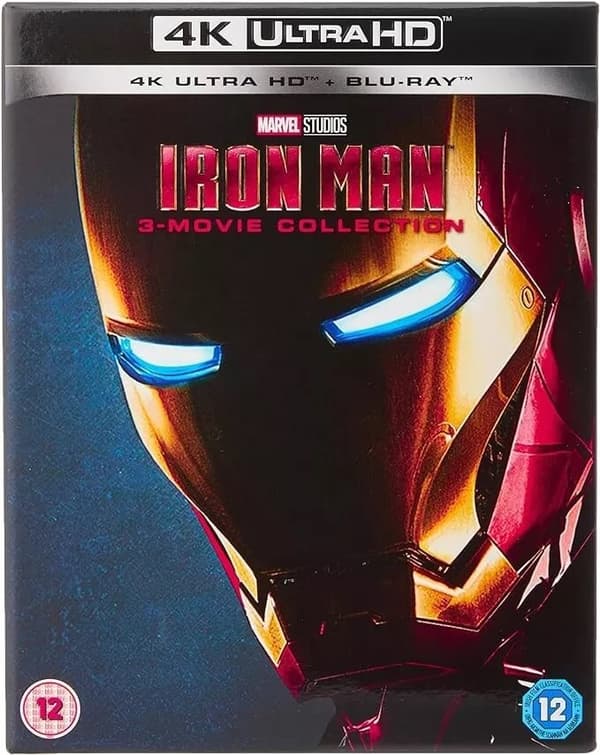 Iron Man Trilogy 13 Complete Collection 4K UHD Ultra HD Part 1 2 3 ...
