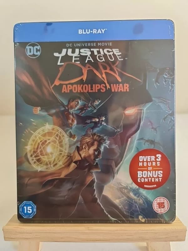 JUSTICE LEAGUE DARK APOKOLIPS WAR BLURAY STEELBOOK, Brand New | CDON