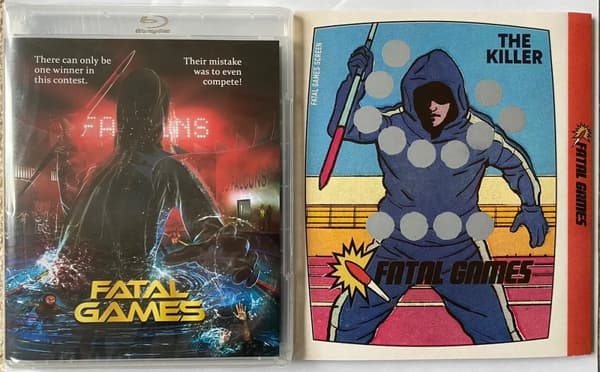 Fatal Games Vinegar Syndrome Blu Ray w/Rare April Fools Day Slip Region ...