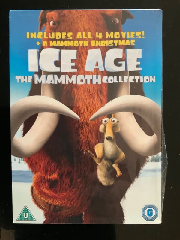Ice Age the Mammoth Collection. 5 movie box set. . DVD Brand New | CDON