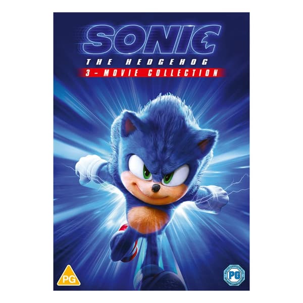 Sonic the Hedgehog: 3-Movie Collection PG Box Set DVD Brand New | CDON