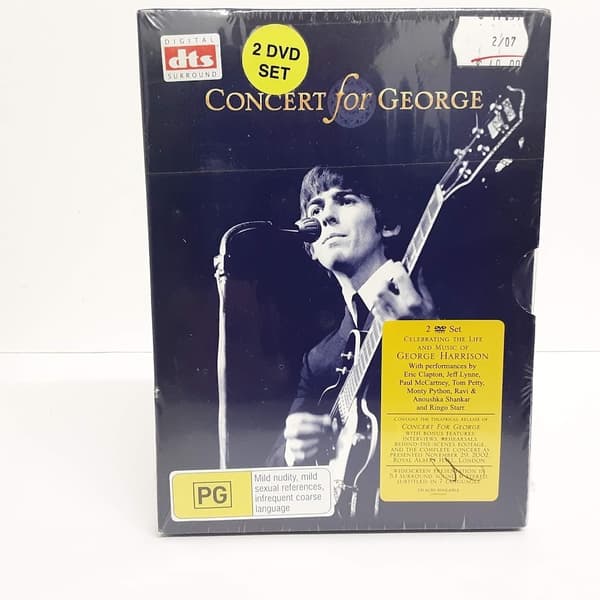 Concert For George Harrison 2 Disc Box Set - REGION 4 AUS/NZ DVD Brand ...