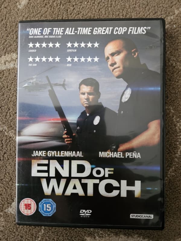 END OF WATCH JAKE GYLLENHAAL DVD Brand New | CDON