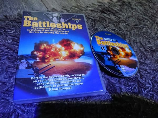 The Battleships Vol. 1 To 4 - The Complete Story DVD (2001) Brand New ...