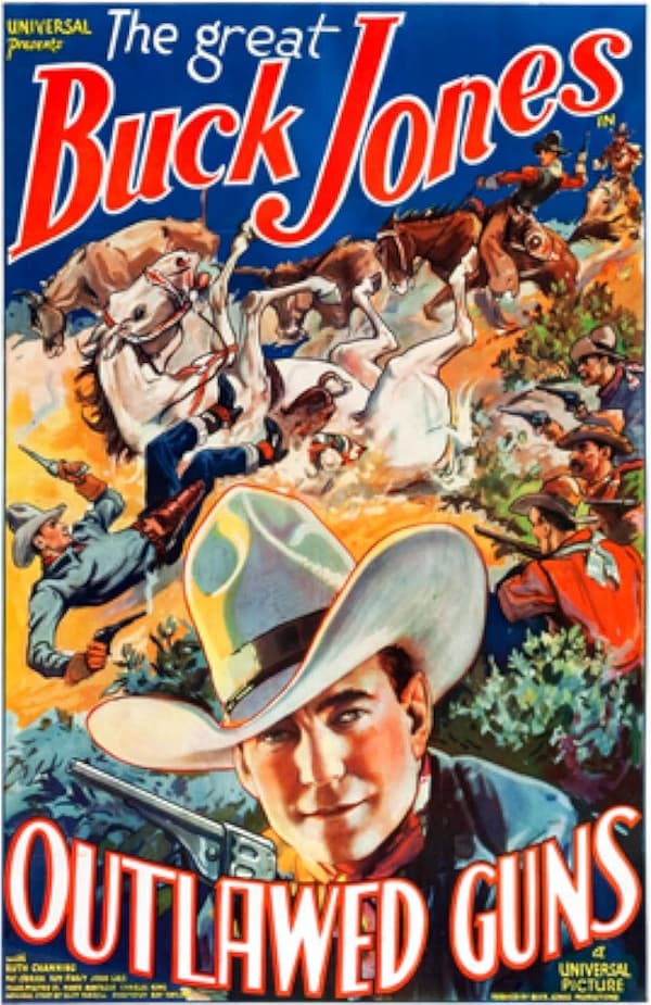 Outlawed Guns Buck Jones dir. Taylor Vintage DVD (1935) Brand New | CDON