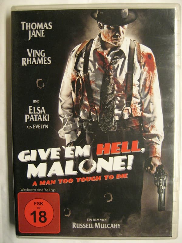 GIVE 'EM HELL MALONE - THOMAS JANE VING RHAMES ELSA PATAKI FSK 18 DVD Brand New | CDON