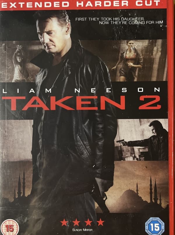taken 2 Extended Harder DVD Brand New | CDON