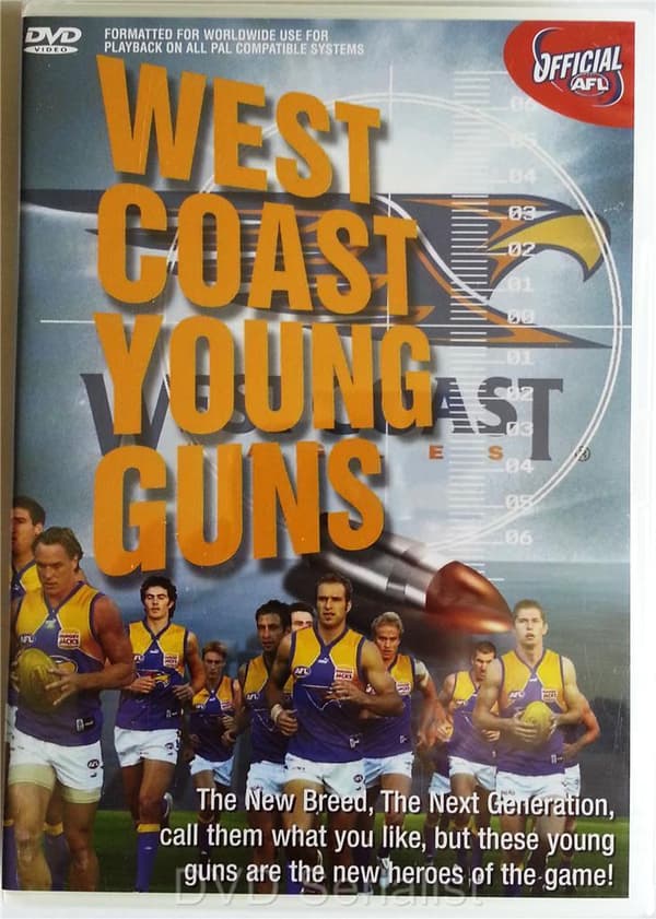 WEST COAST EAGLES Football Club YOUNG GUNS Next Generation Official AFL ...
