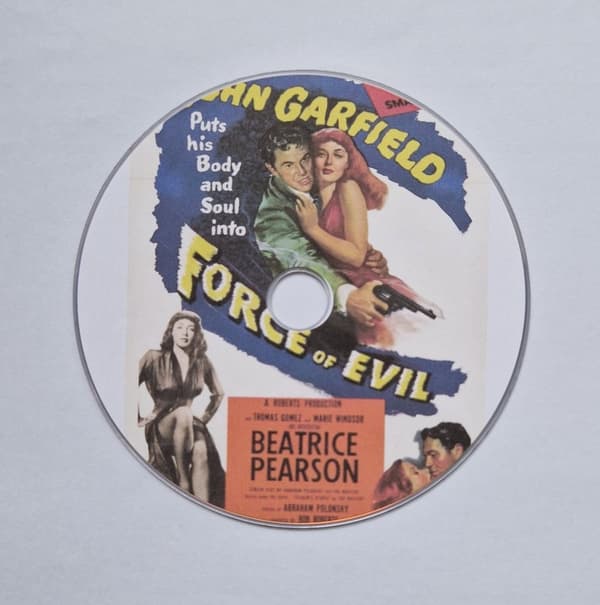 FORCE OF EVIL PUBLIC DOMAIN FILM JOHN GARFIELD, MARIE WINDSOR DVD (1948 ...