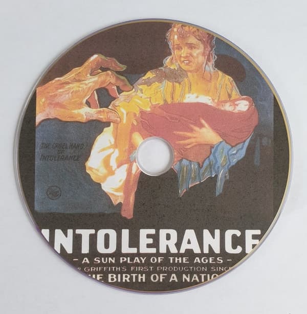 INTOLERANCE PUBLIC DOMAIN FILM SILENT LILLIAN GISH, MAE MARSH DVD (1916 ...