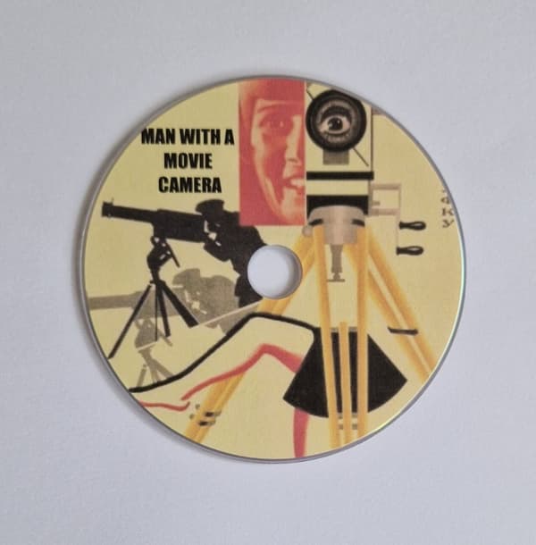 MAN WITH A MOVIE CAMERA PUBLIC DOMAIN SILENT FILM DOCUMENTARY DVD (1929 ...