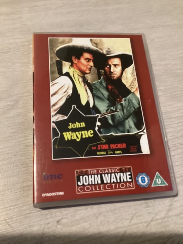 The star packer - ( western ) - JOHN WAYNE - DeAGOSTINI edition DVD ...