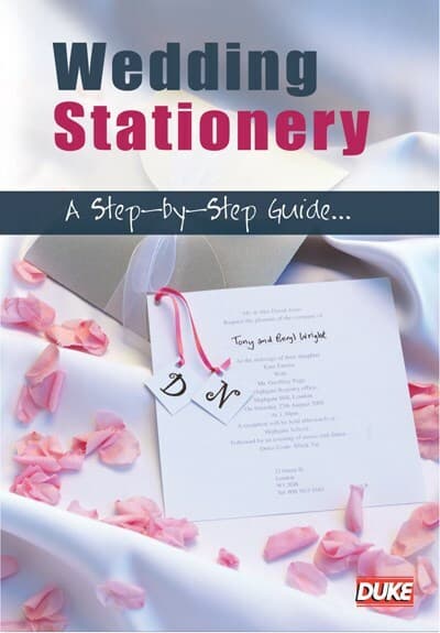 Show Me How Wedding Stationery A Step By Step Guide ( ) Gift Idea DVD ...