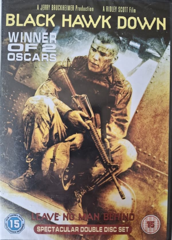 Black Hawk Down 2XDVD Eric Bana Certificate 15 DVD (2001) Brand New | CDON