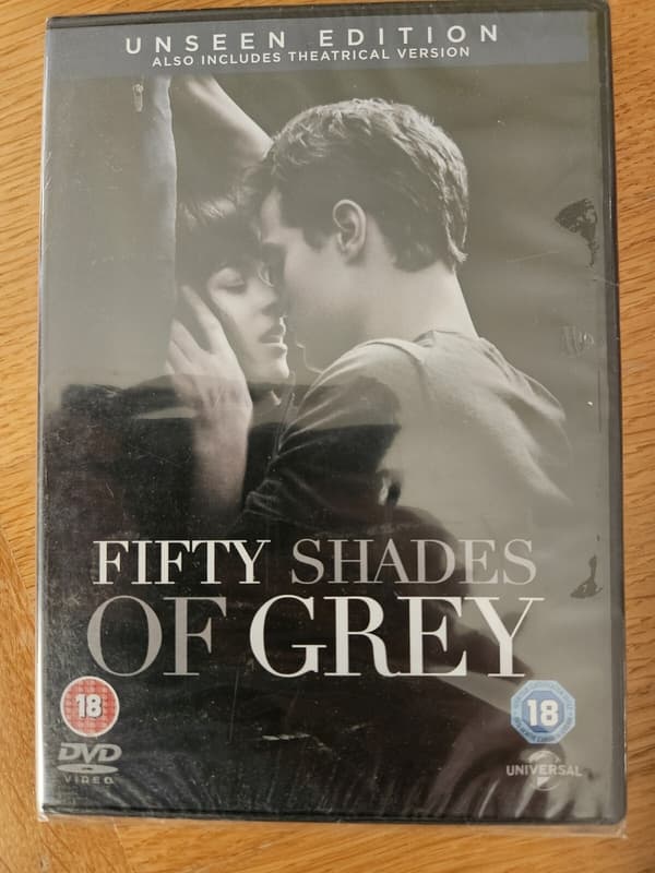 FIFTY SHADES OF GREY UNSEEN EDITION RATED 18 DVD Brand New | CDON