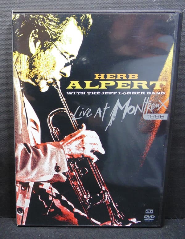HERB ALPERT LIVE AT MONTREUX ----------- & 4 FORMAT ----- SEE PHOTOS ...