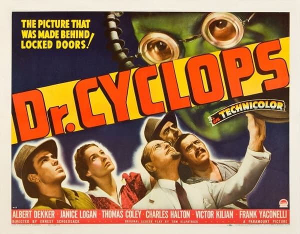 Dr Cyclops . Albert Dekker. copy of public domain film. disc only DVD ...