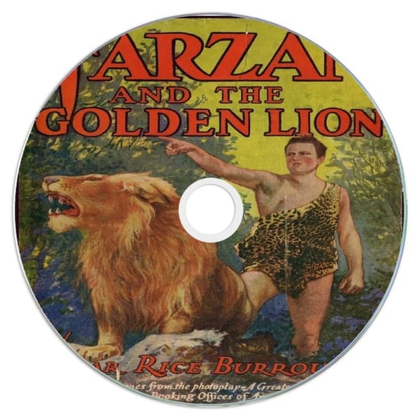 Tarzan and the Golden Lion Public Domain Film Supplied DVD (1927) Brand ...