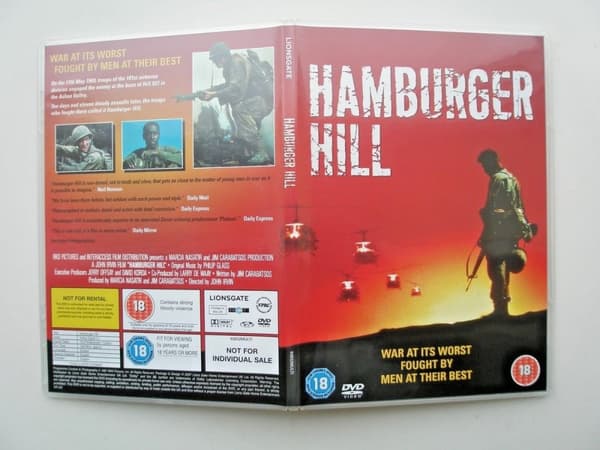 HAMBURGER HILL ( , THIS COMES IN A SLIMLINE CASE DVD (2001) Brand New ...