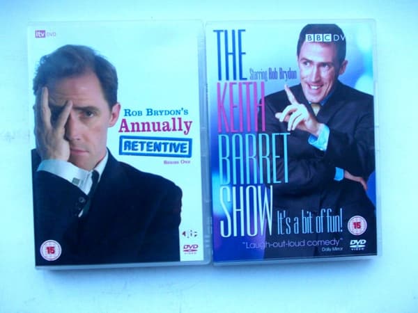 2 Rob Brydon DVDs - Annually Retentive Series 1 & The K.B. Show 5.5 Hrs ...