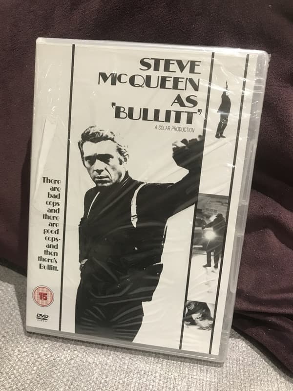 BULLITT STEVE McQUEEN ROBERT VAUGHN JAQUELINE BISSETT DON GORDON DVD ...