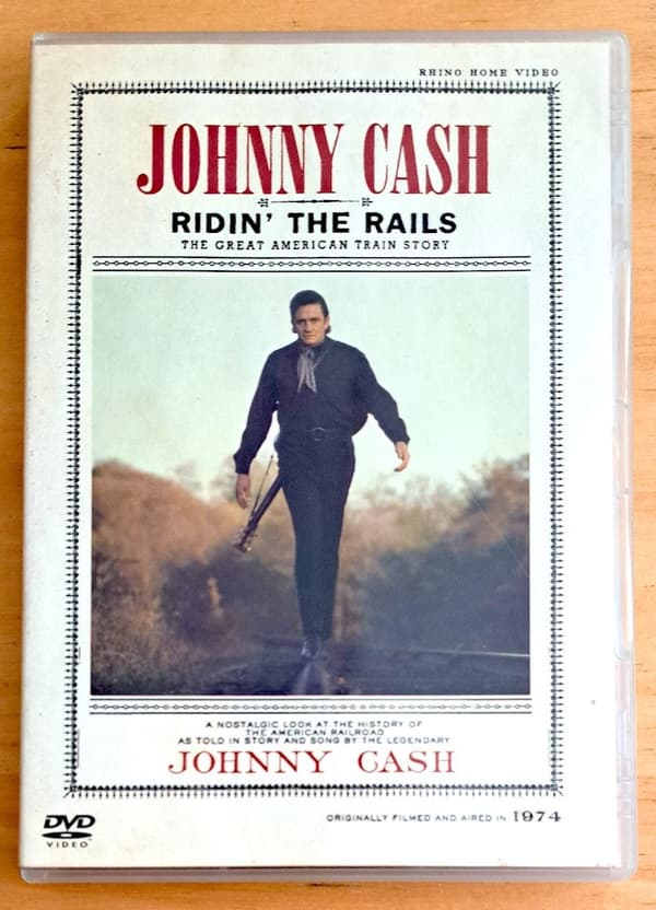 JOHNNY CASH RIDIN' THE RAILS DVD Brand New | CDON