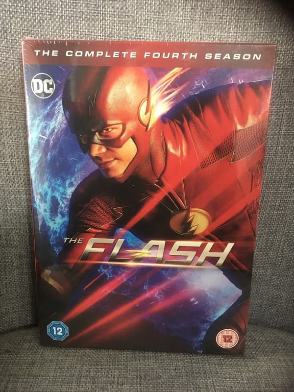THE FLASH COMPLETE SERIES 4 Fourth 4th Season Four DVD Brand New | CDON