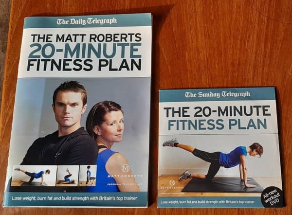 BODY SOUL & HEALTH, THE 20 MINUTE FITNESS PLAN WITH MATT ROBERTS DVD ...