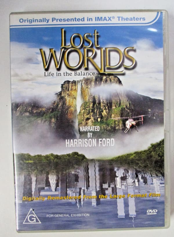 Lost Worlds, Life in the Balance - Harrison Ford IMAX Theatres DVD ...