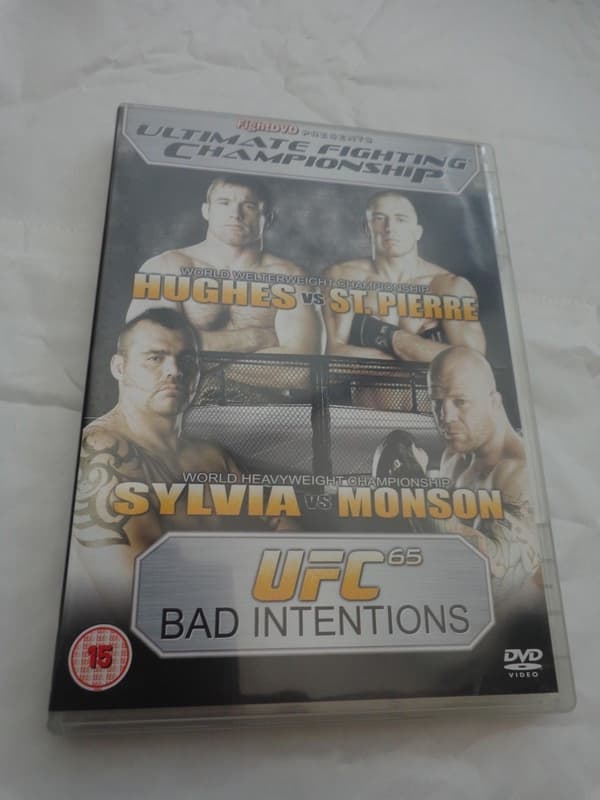ULTIMATE FIGHTING CHAMPIONSHIP UFC 65 BAD INTENTIONS HUGHES VS ST ...
