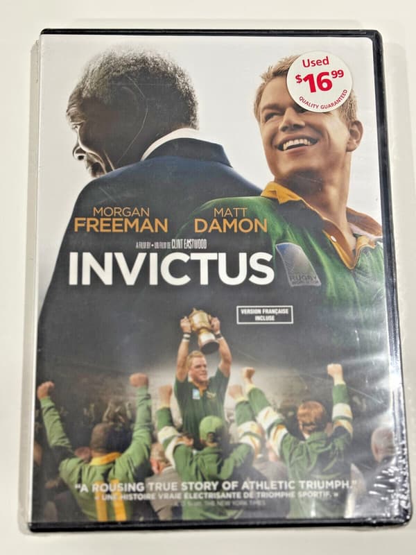Invictus Movie Wide Screen Edition Matt Damon - DVD (2009) Brand New | CDON