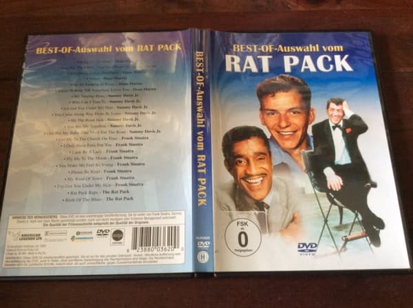 RAT PACK best of Dean Martin Frank Sinatra Sammy DVD Brand New | CDON